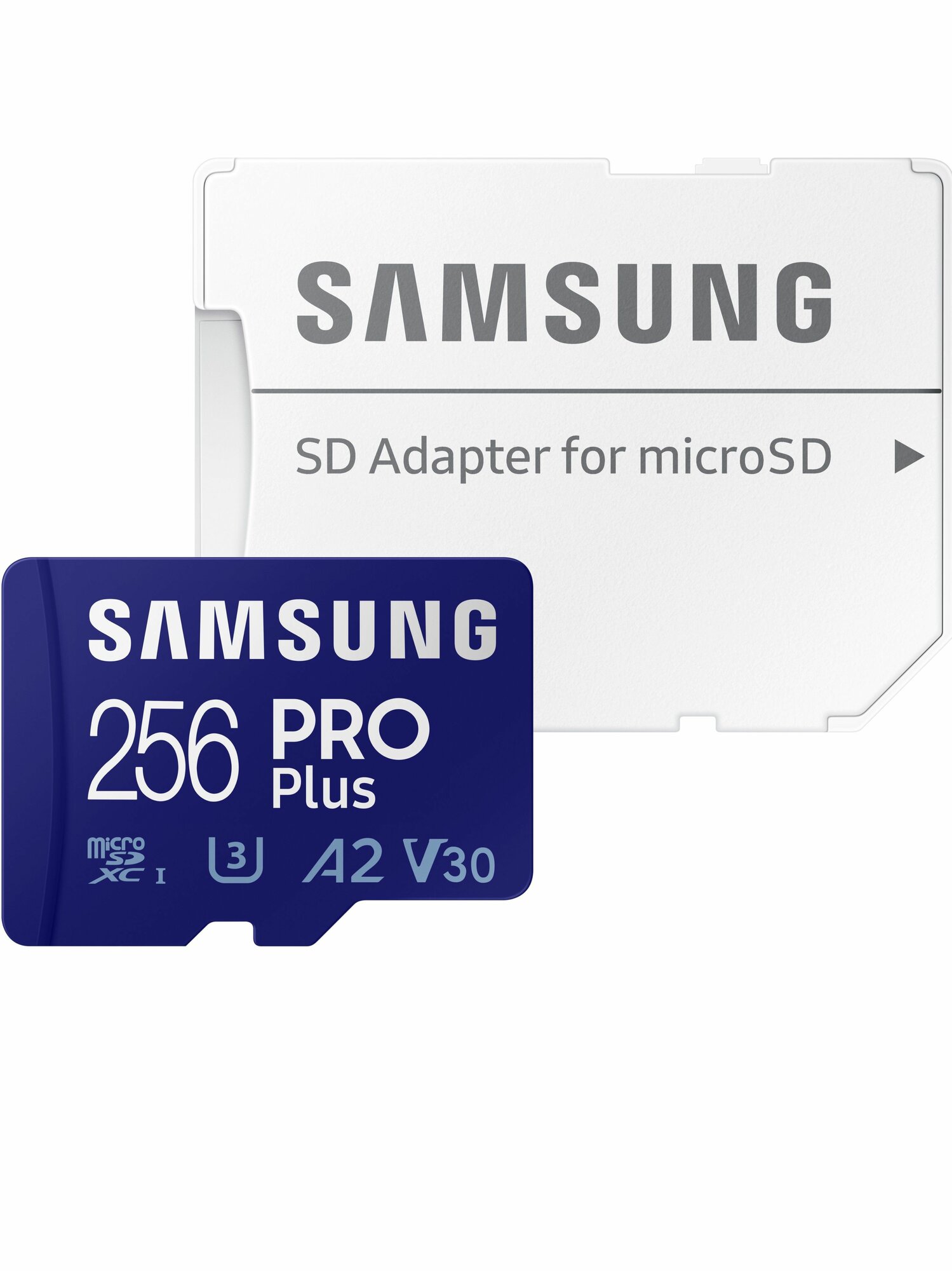 Карта памяти 256 Гб Micro SDXC Samsung PRO Plus Class 10 UHS-I с адаптером (MB-MD256SA), оригинал