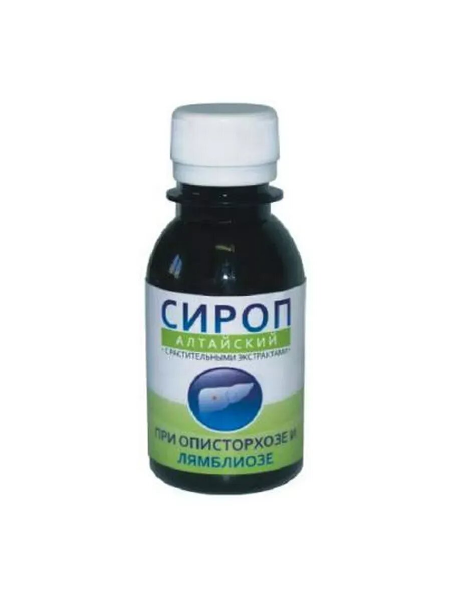 Сироп лечебный Универсал-Фарма при описторхозе и лямблиозе, 100 мл