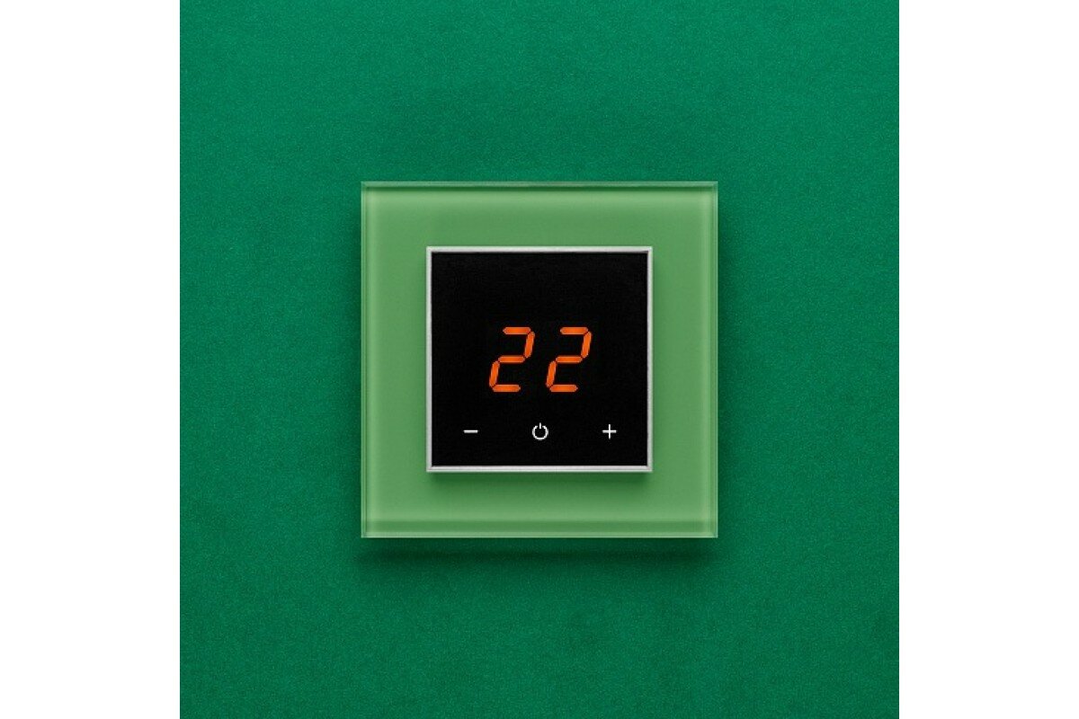 Терморегулятор Aura ORTO WiFi 1164 Green Luminous (светящийся зеленый)