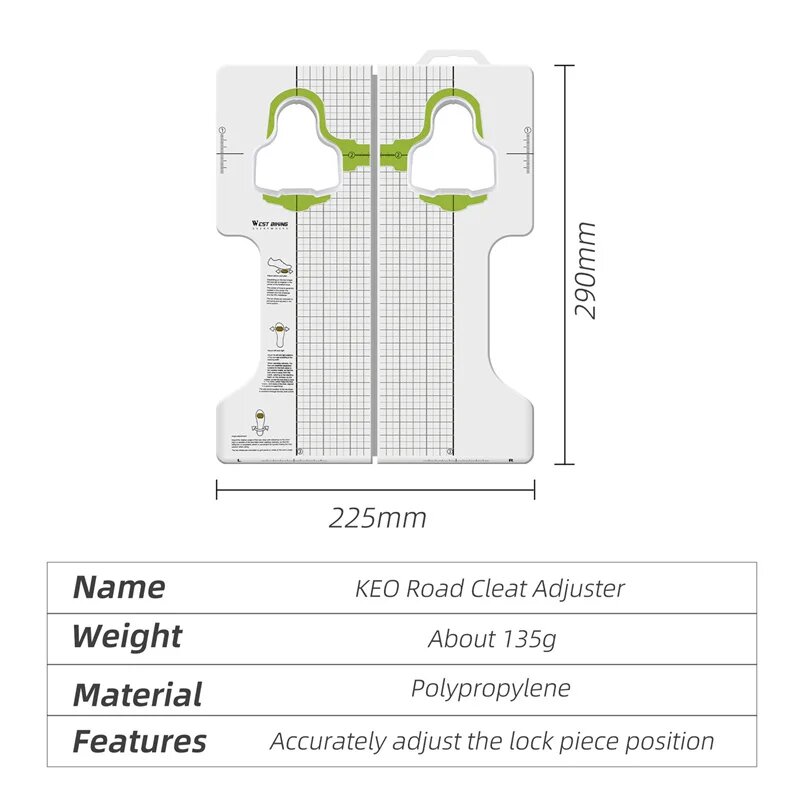 WEST BIKING Инструмент для регулировки педалей MTB For KEO