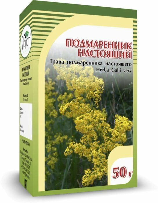 Травяной сбор Хорст измельченный подмаренник настоящий, 50 г