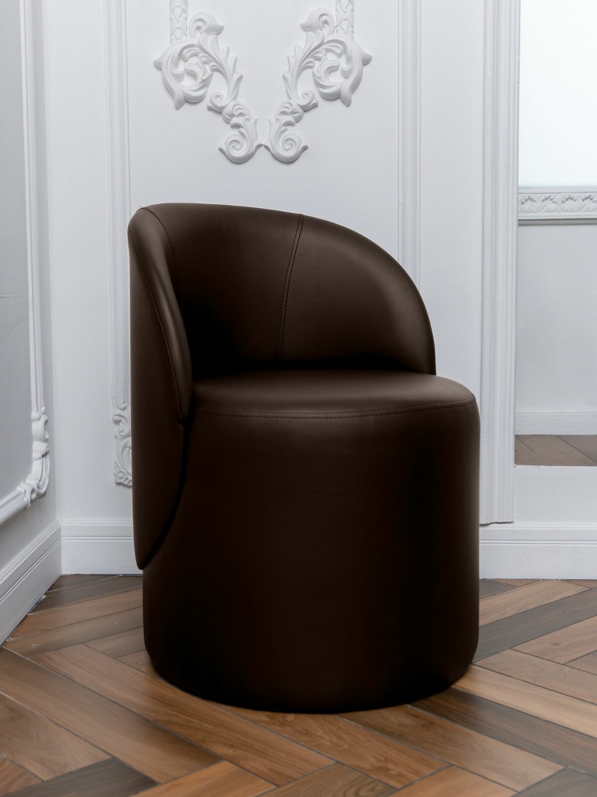 Кресло пуф со спинкой