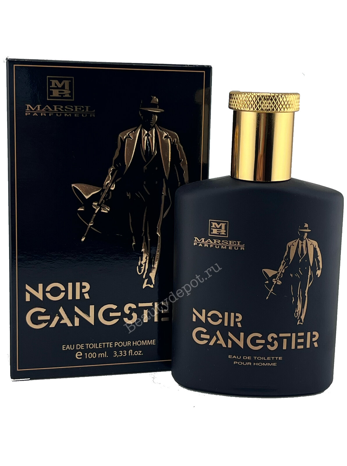 Brocard Gangster Noir Туалетная вода Мужская 100мл : цветочные, пряные, восточные