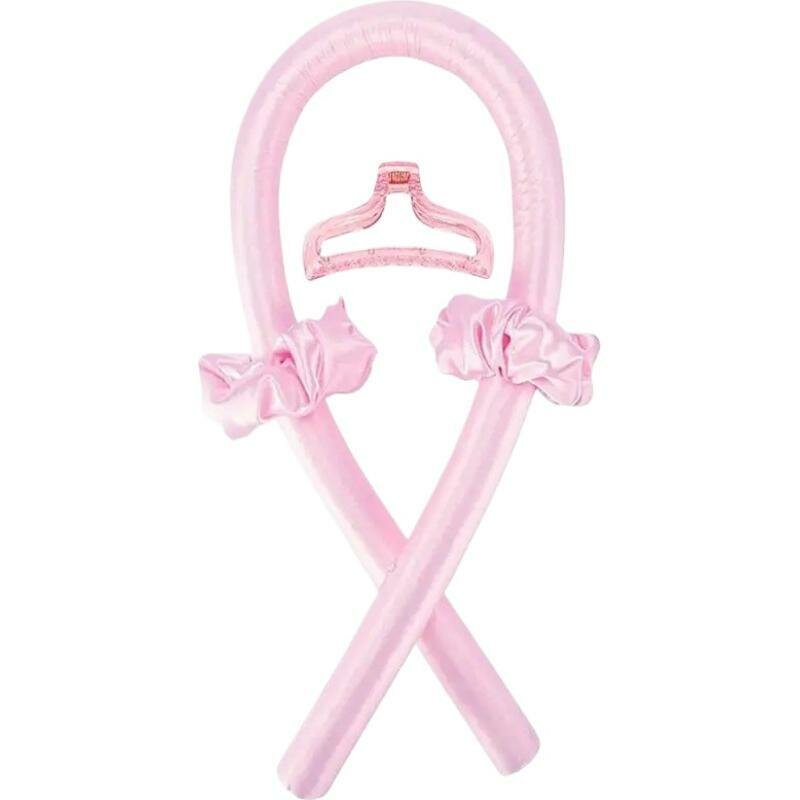 Бигуди для волос для объема, мягкий комплект для укладки волос с крабиком, фиолетовые