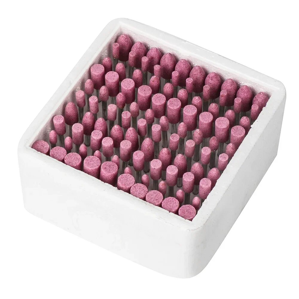 Набор Из 100 Мини-фрез С Абразивными Насадками Для Dremel, Включая Керамические, Для Вращающихся Инструментов