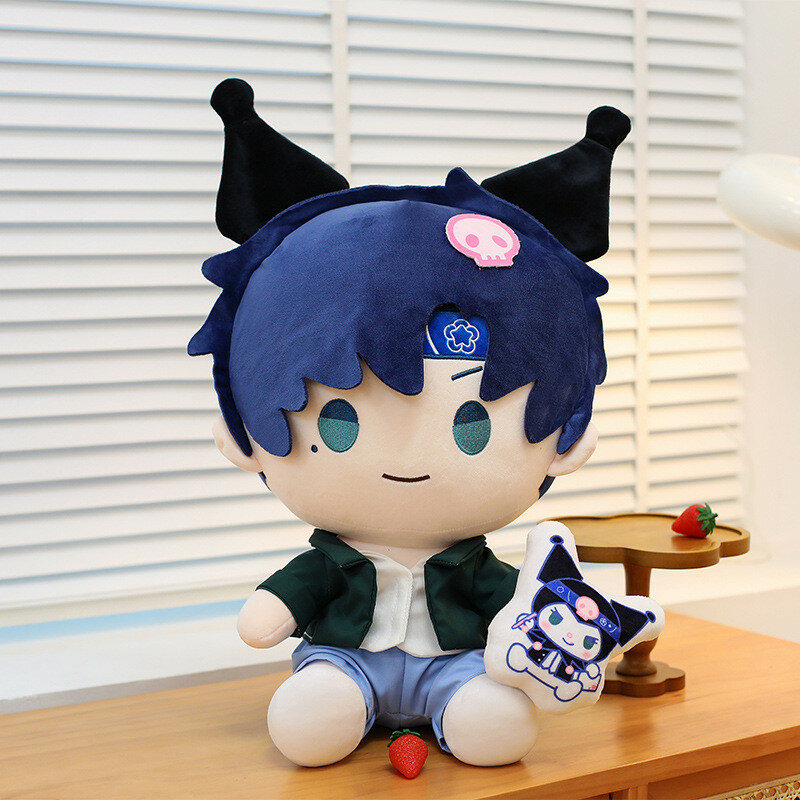 Beautiful blue bear plush stuffed animal generously sized soft toy for everyone