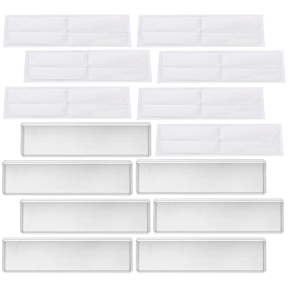 Самоклеящиеся Кармашки Для Индексных Карточек, Износоустойчивый Материал, Для Офиса И Дома, 1 Набор