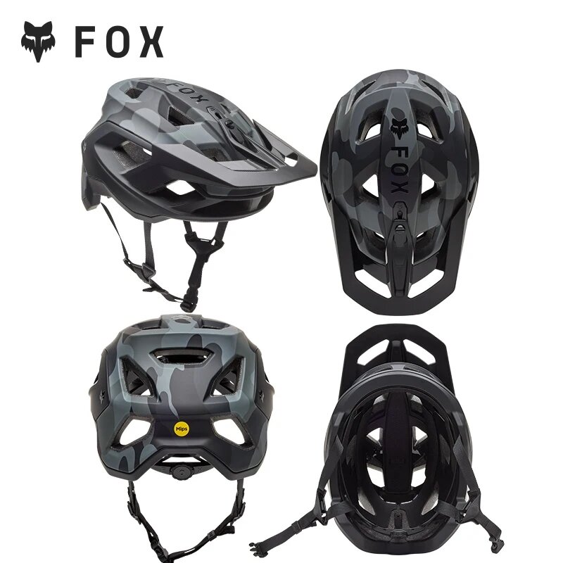 FOX Speedframe 2 Pro & RS шлем для горного велосипеда Черный, L, Camo Black