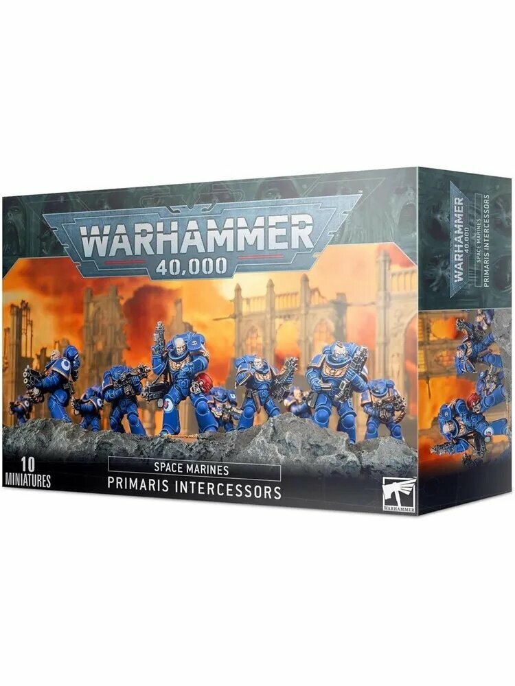 Миниатюры Warhammer 40,000: Space Marines - Primaris Intercessors