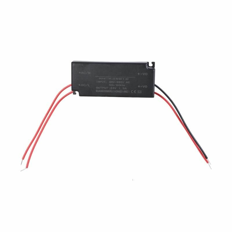 DC9V12V15V24V36V Источник питания 36W Адаптер AC85V 265V/DC140V-370V для электроники и безопасности оборудования, 24V1.5A