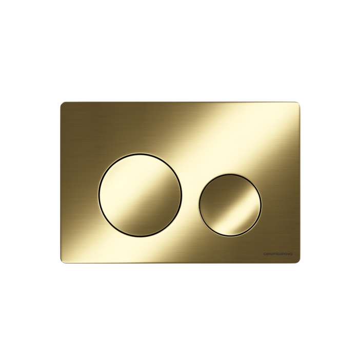 Кнопка смыва Ceramicanova Balance Circle CN12-001BG брашированное золото