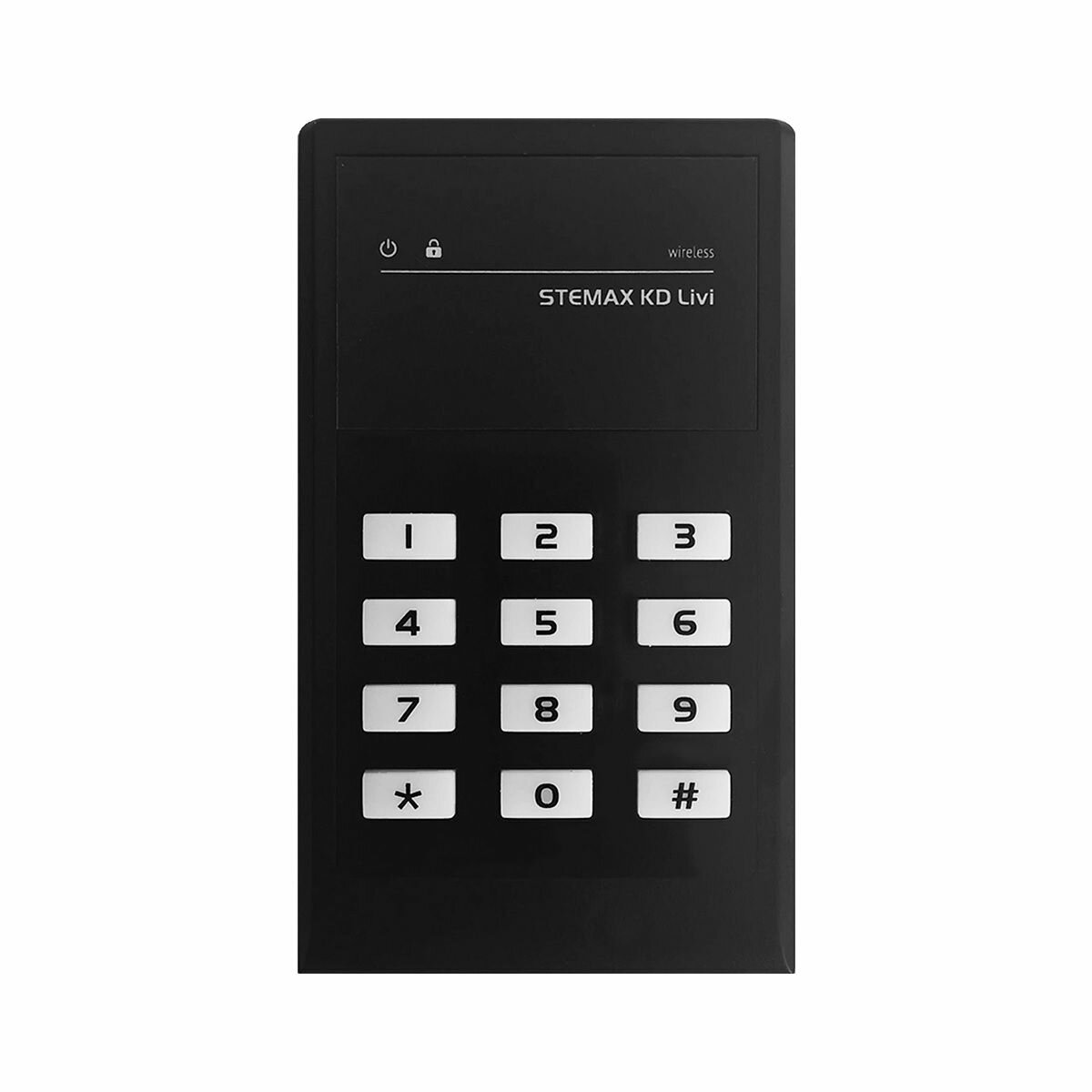 Стелс STEMAX KD Livi (black) Беспроводная кнопочная кодовая панель