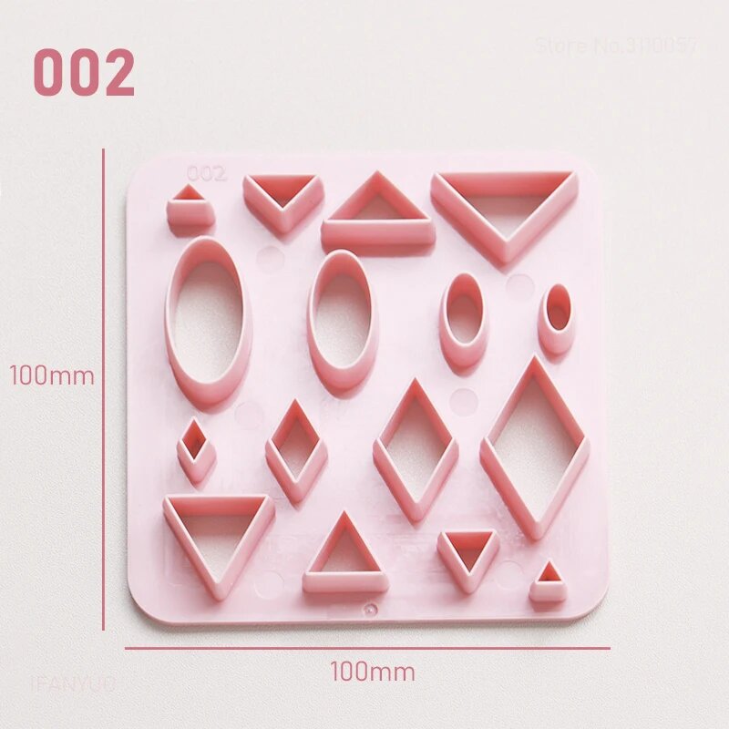 Формы для лепки из полимерной глины 002