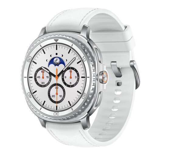 Умные часы Samsung Galaxy Watch 8 Classic 46mm L505 Wi-Fi + LTE белый/серебро