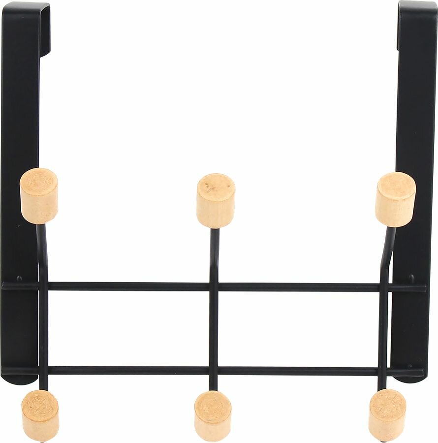 Вешалка HOMECLUB Rack, на дверь, 6 крючков Арт. MEH-3