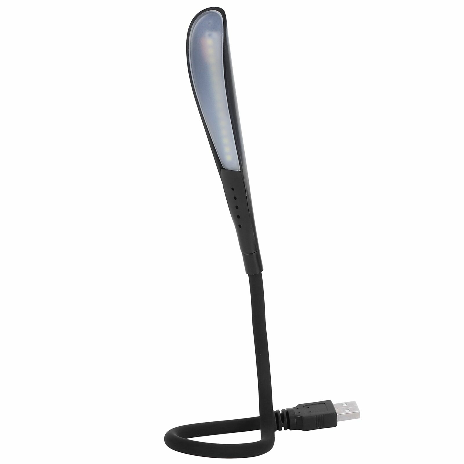 USB-лампа для чтения, 14 светодиодов, ночник, регулируемая яркость, гибкий сенсорный переключатель для настольных ноутбуков