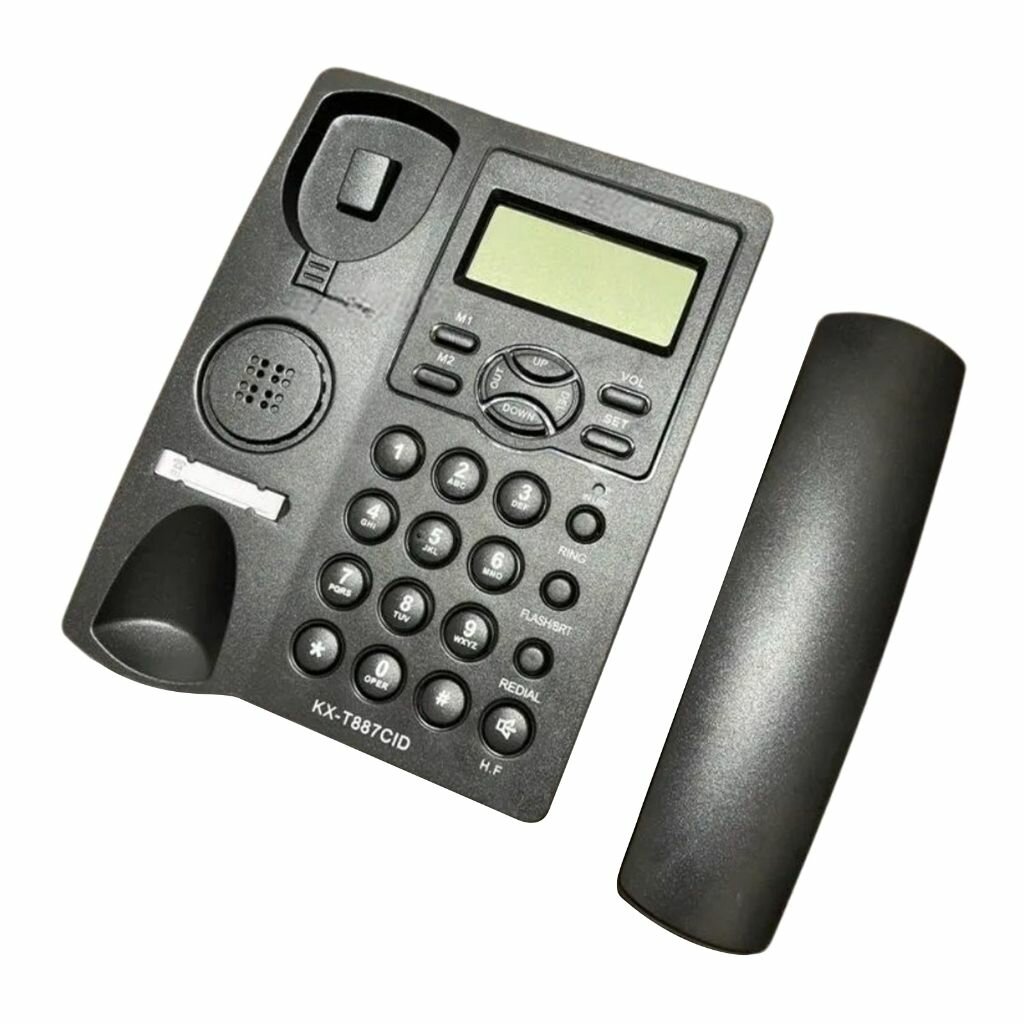 Настольный телефон по телефону Home фиксированный стационарный Big Buttons Anwarchphone Alder Identifice LCD KX-887CID