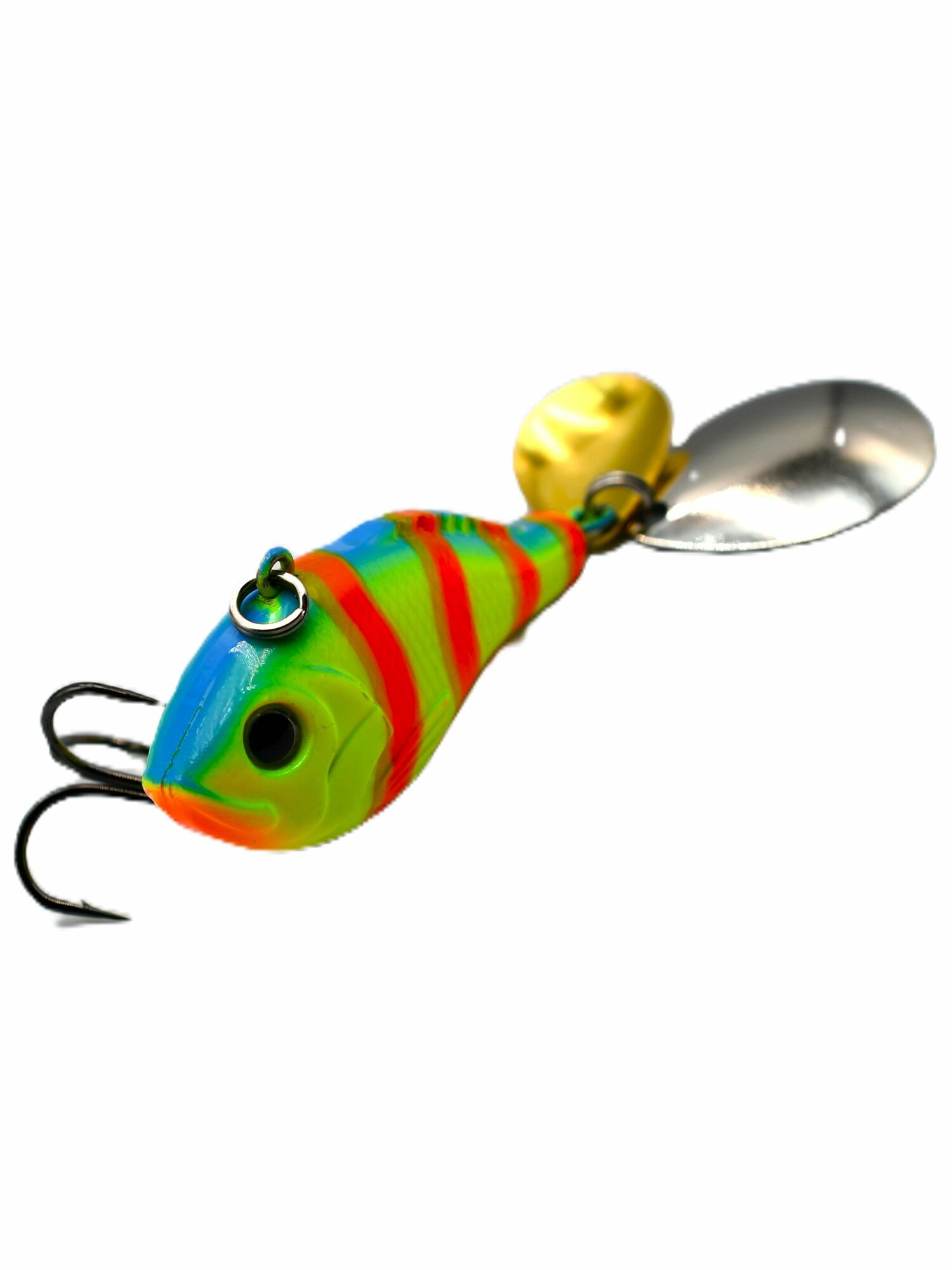 Блесна Berkley Pulse Spintail XL 18г 85мм Тейл-Спиннер для Хищной Рыбы. Тонущая Приманка с Вращающимися Лепестками. Идеально для Окуня, Щуки, Судака