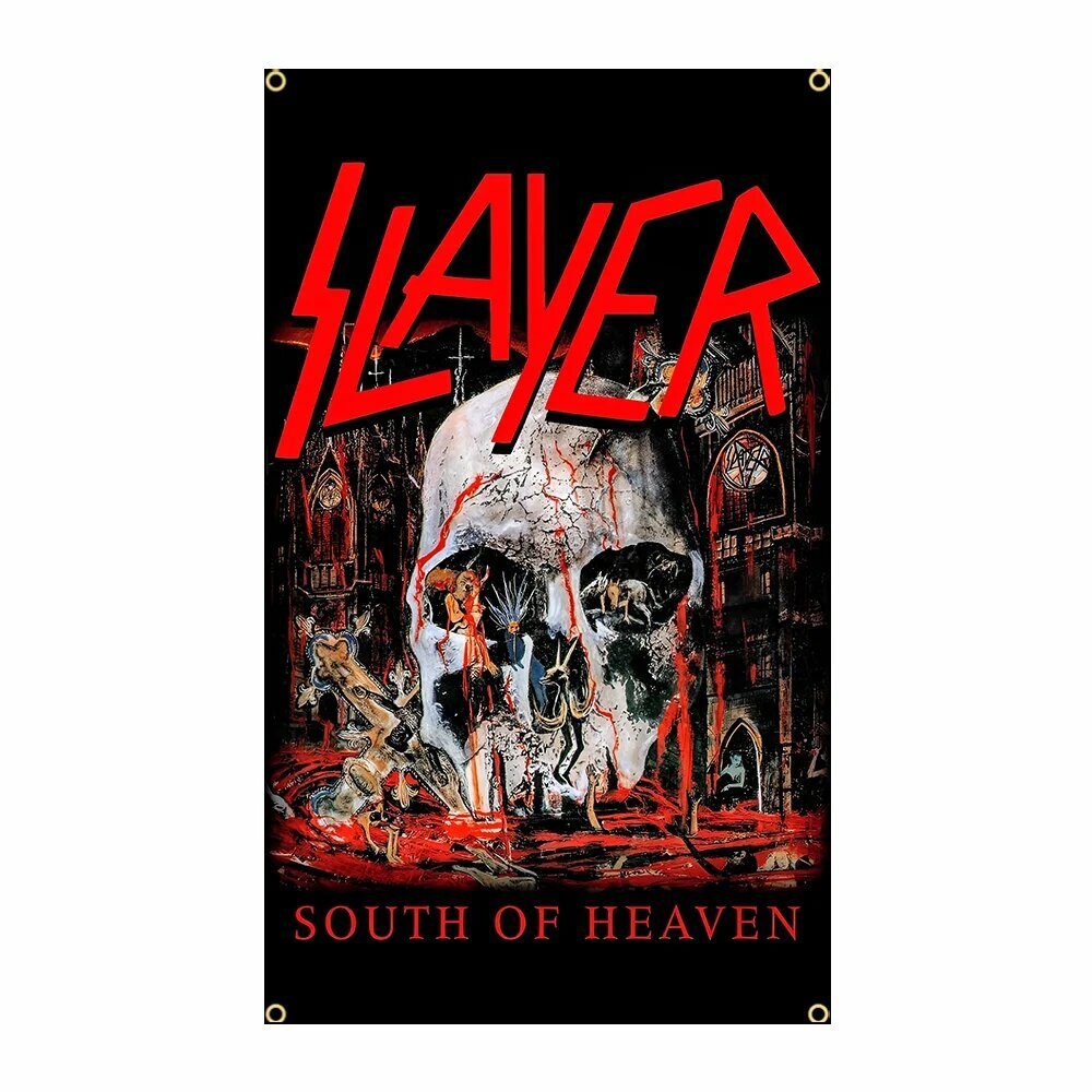 Флаг S-Slayers 3x5 футов 60 х 90 см, фиолетовый