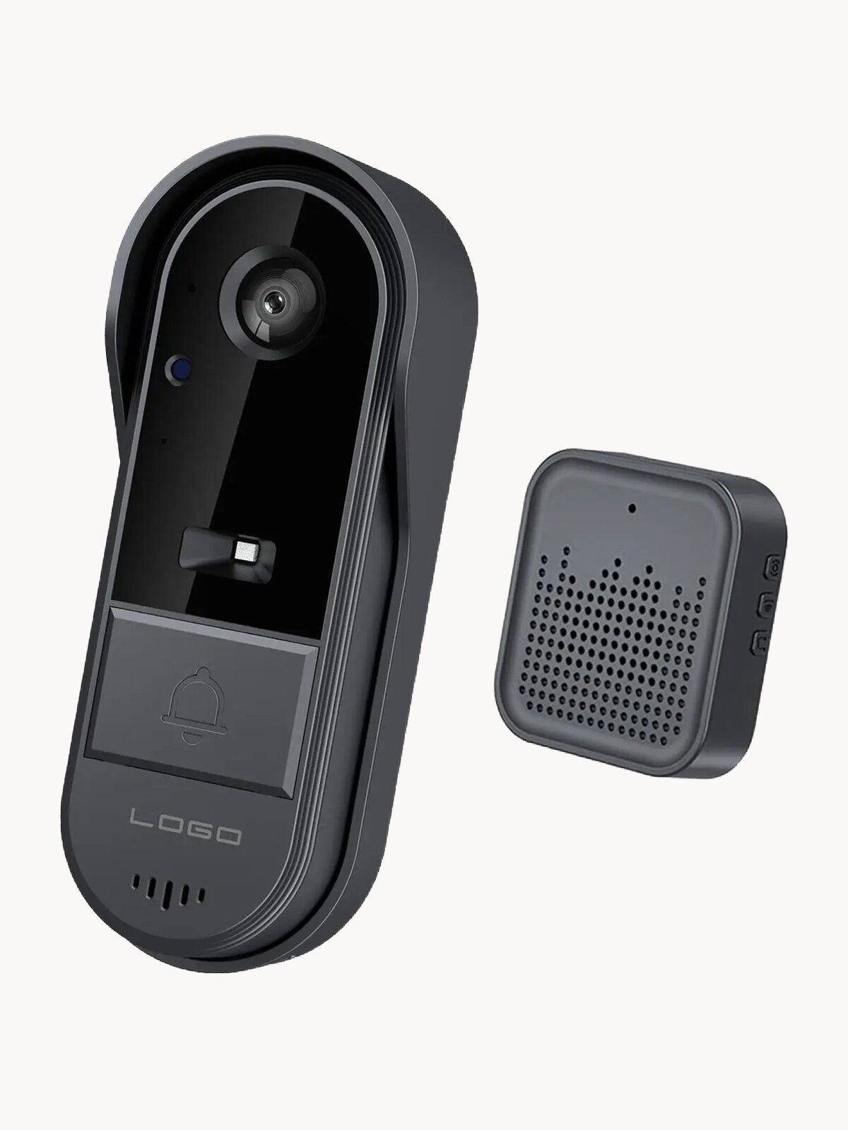 Дверной видеозвонок для квартиры с камерой беспроводной Видеодомофон