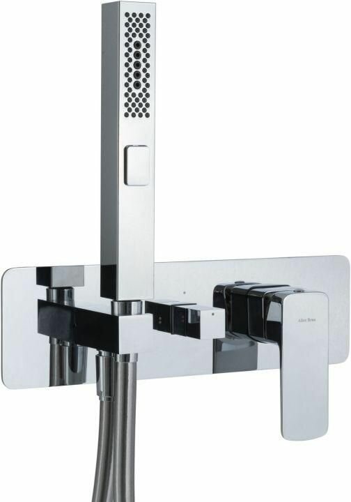 Смеситель для душа Allen Brau Infinity 5. RR21PG01ZQ1-BU00DV (с внутренней частью, 2 хода) хром