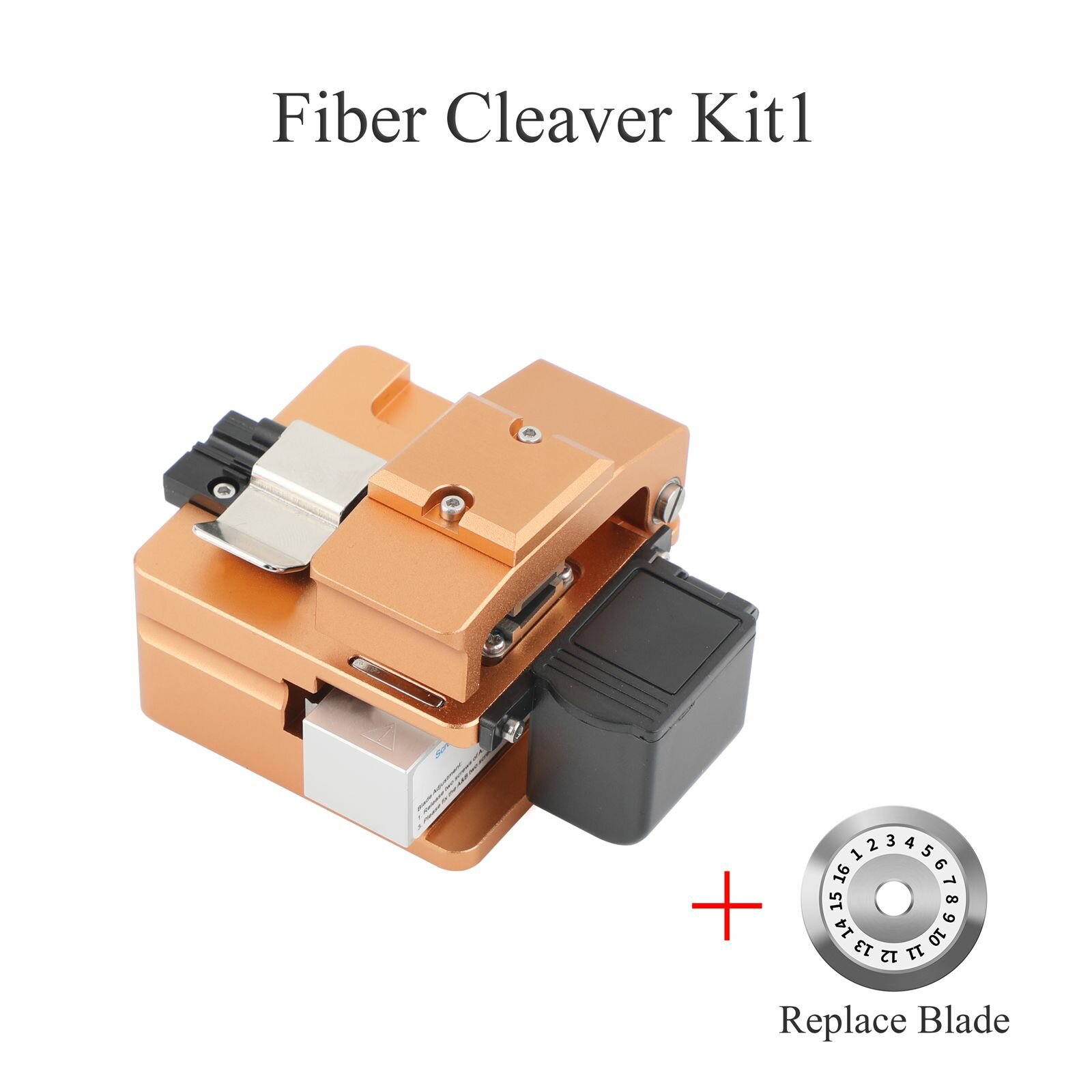 Высокоточный скалыватель волокон FTTH со сборщиком отходов для волокон 0,25/0,9/3,0 мм