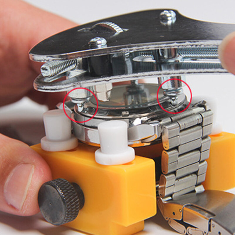 Watch Repair Tool Kits Metal Complete Replacement Tools with Carry Case for Repairer 30pcs Set