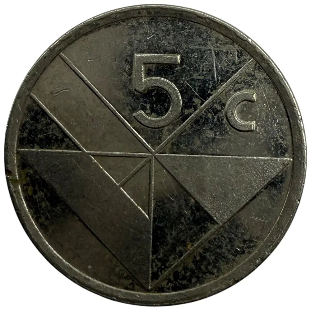 Аруба 5 центов 1988 г.