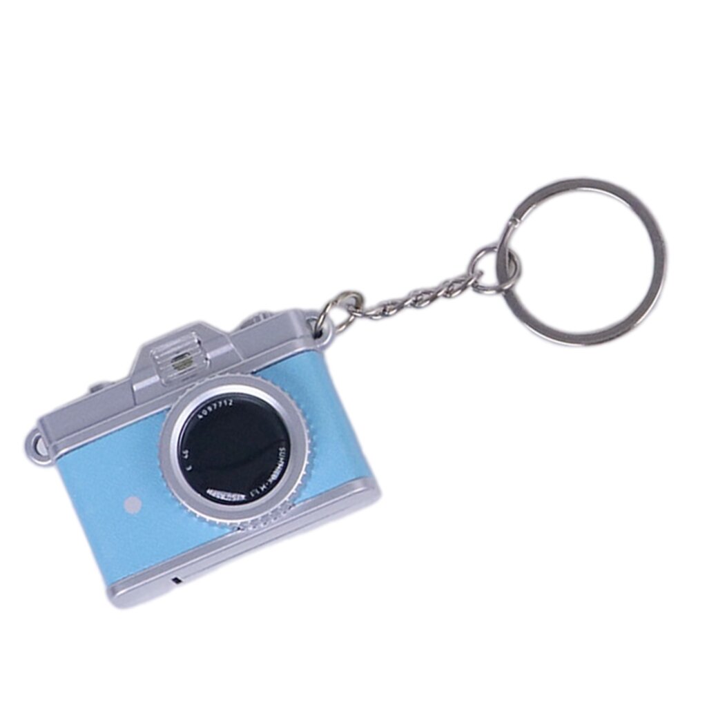 Винтажный мини-брелок в виде камеры со светом и звуком для коллекционеров