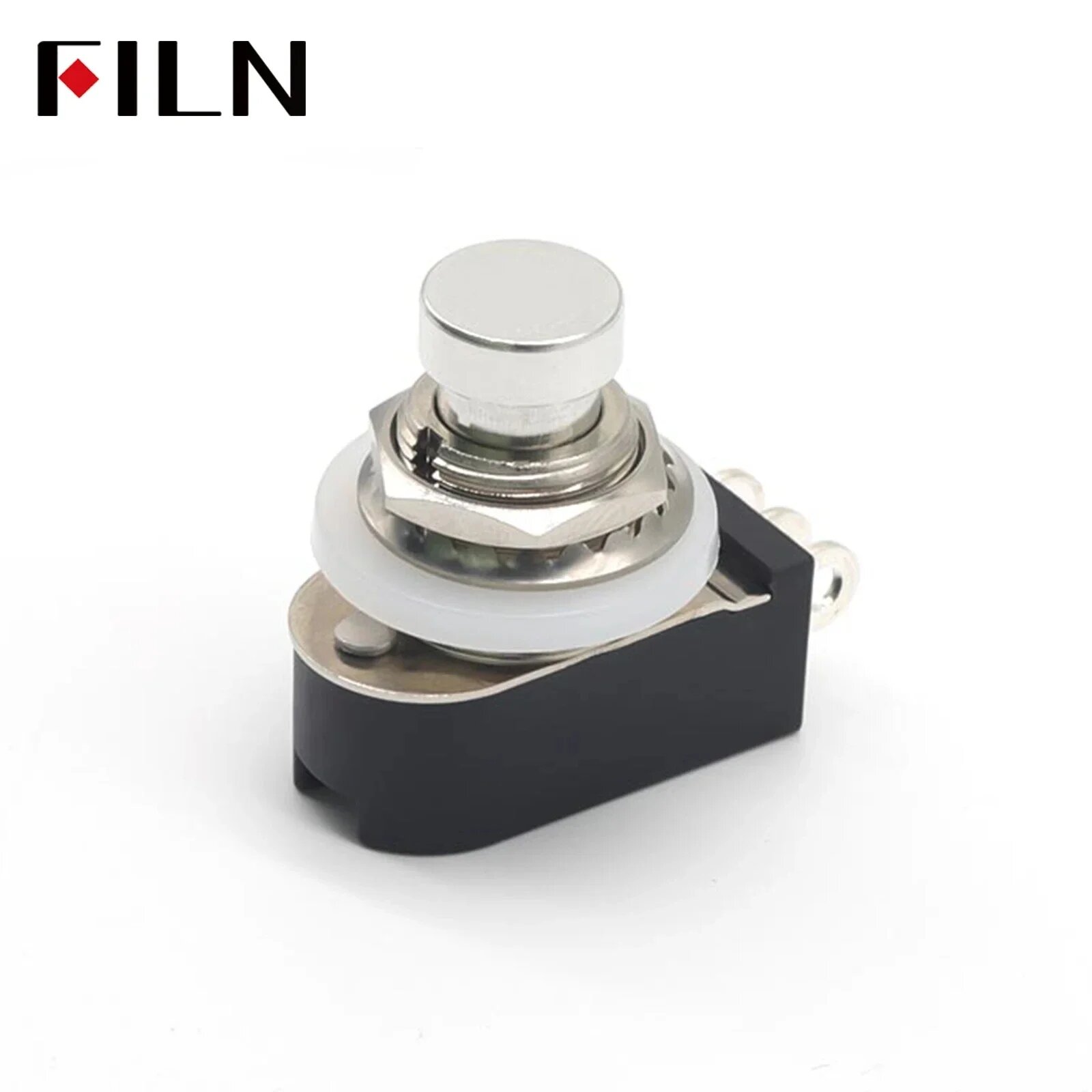 1 шт. 3PDT 9-контактный ВКЛ-(выкл) педаль эффектов гитальной коробки кнопочный переключатель мгновенные педали ножные переключатели IP65 водонепроницаемый для автомобиля/лодки