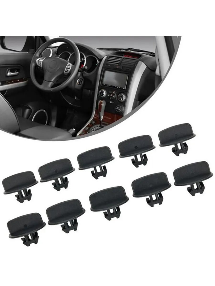 68034329AA Фиксаторы Нижнего Дефлектора Бампера Для Jeep Grand Cherokee 2008-
