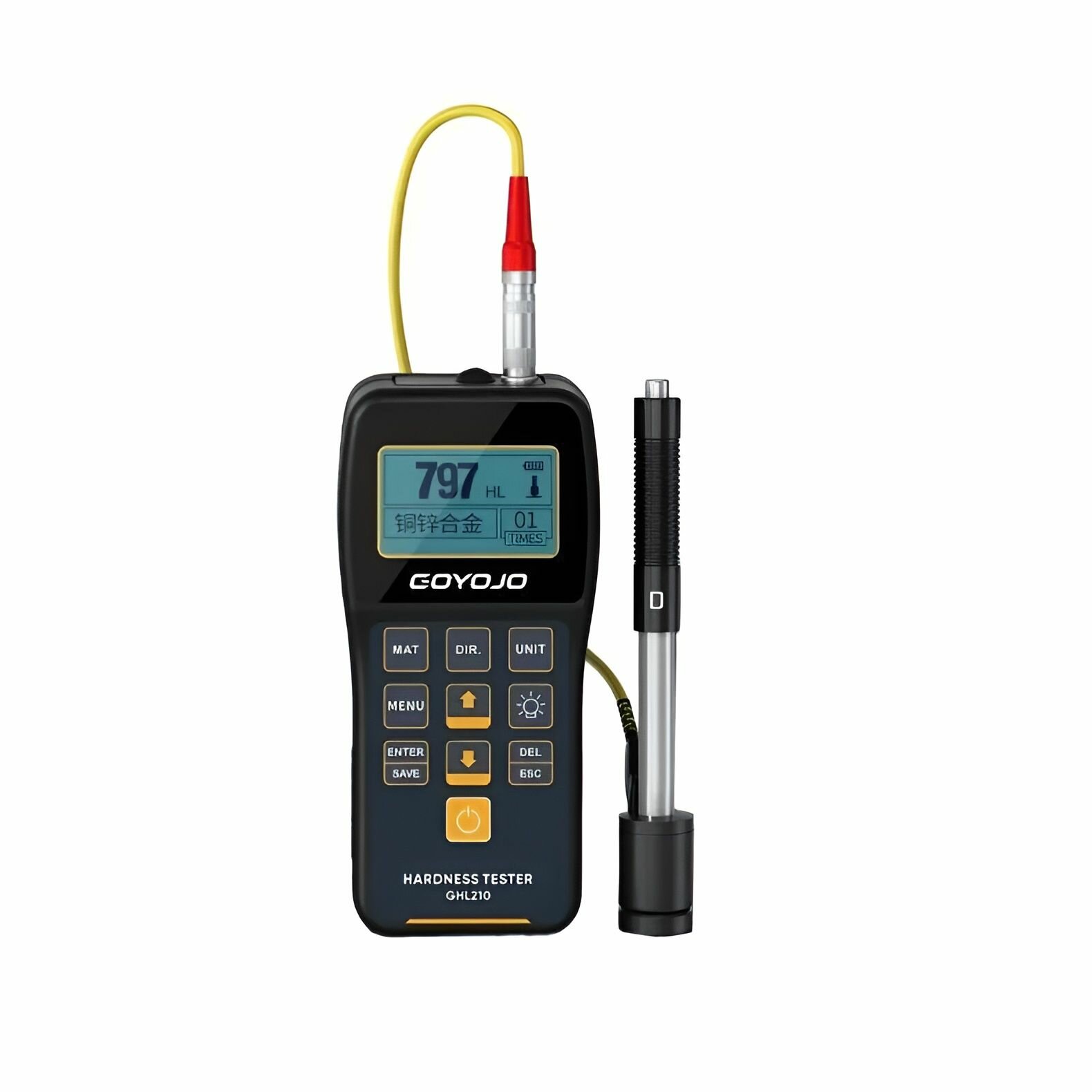 Бестселлер 2024: цифровой портативный твердомер для определения твердости металлов и стали по методу Роквелла