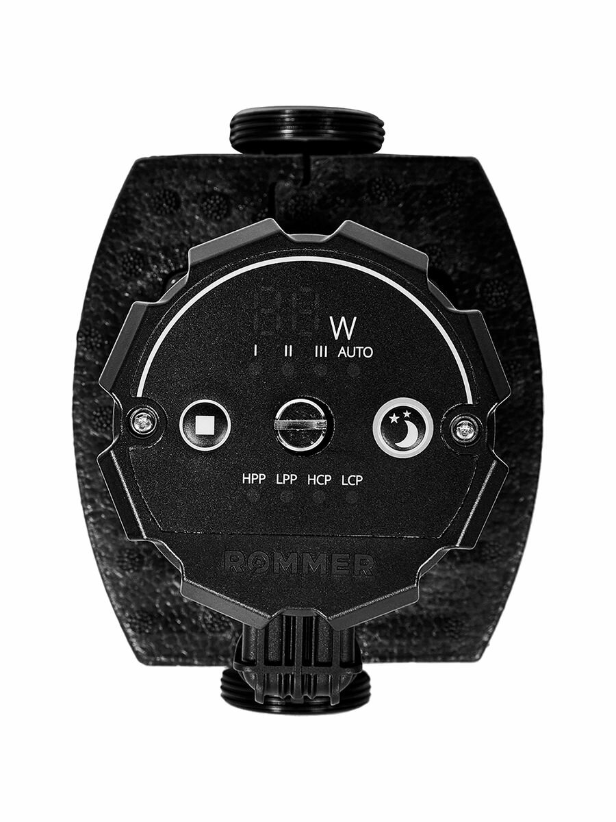 Насос циркуляционный Частотный ROMMER PROFI EVO 25/60-180 с гайками и теплоизоляцией