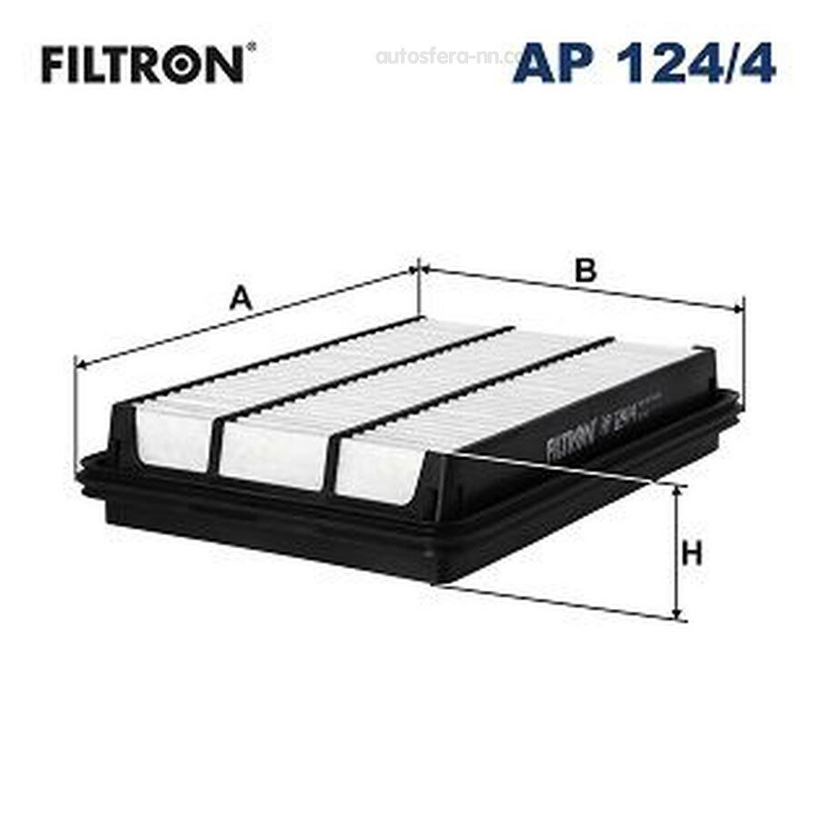 FILTRON AP1244 Фильтр воздушный Renault Kadjar 2015-, Koleos II 2016-, Nissan Qashqai II (J11E) 2013-, X-Trail III 2014-