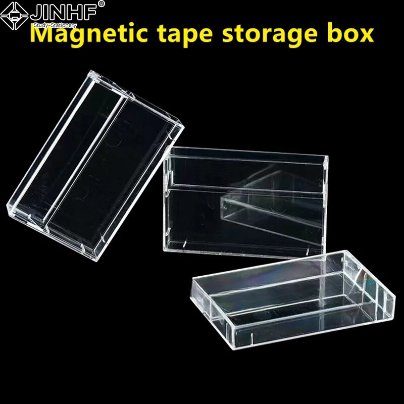 Прозрачный пластиковый кейс для кассет JINHF
