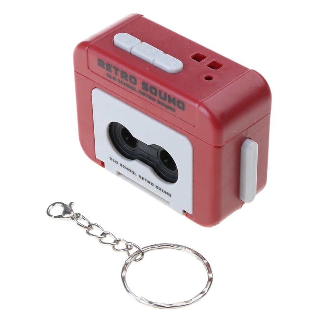 Мини-ретро-рекордер-Красный