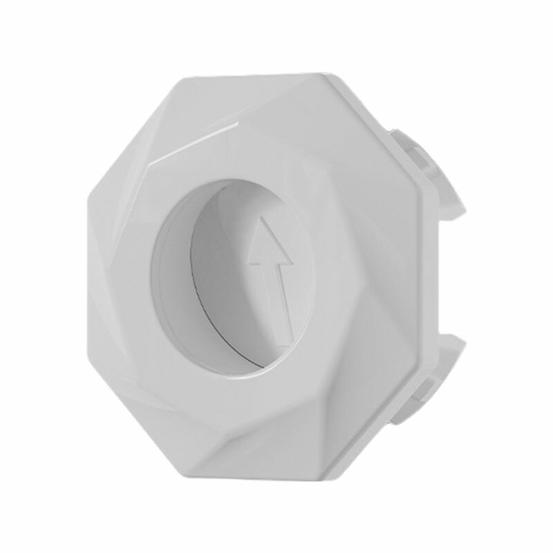 Заглушка для сливного отверстия раковины - белая