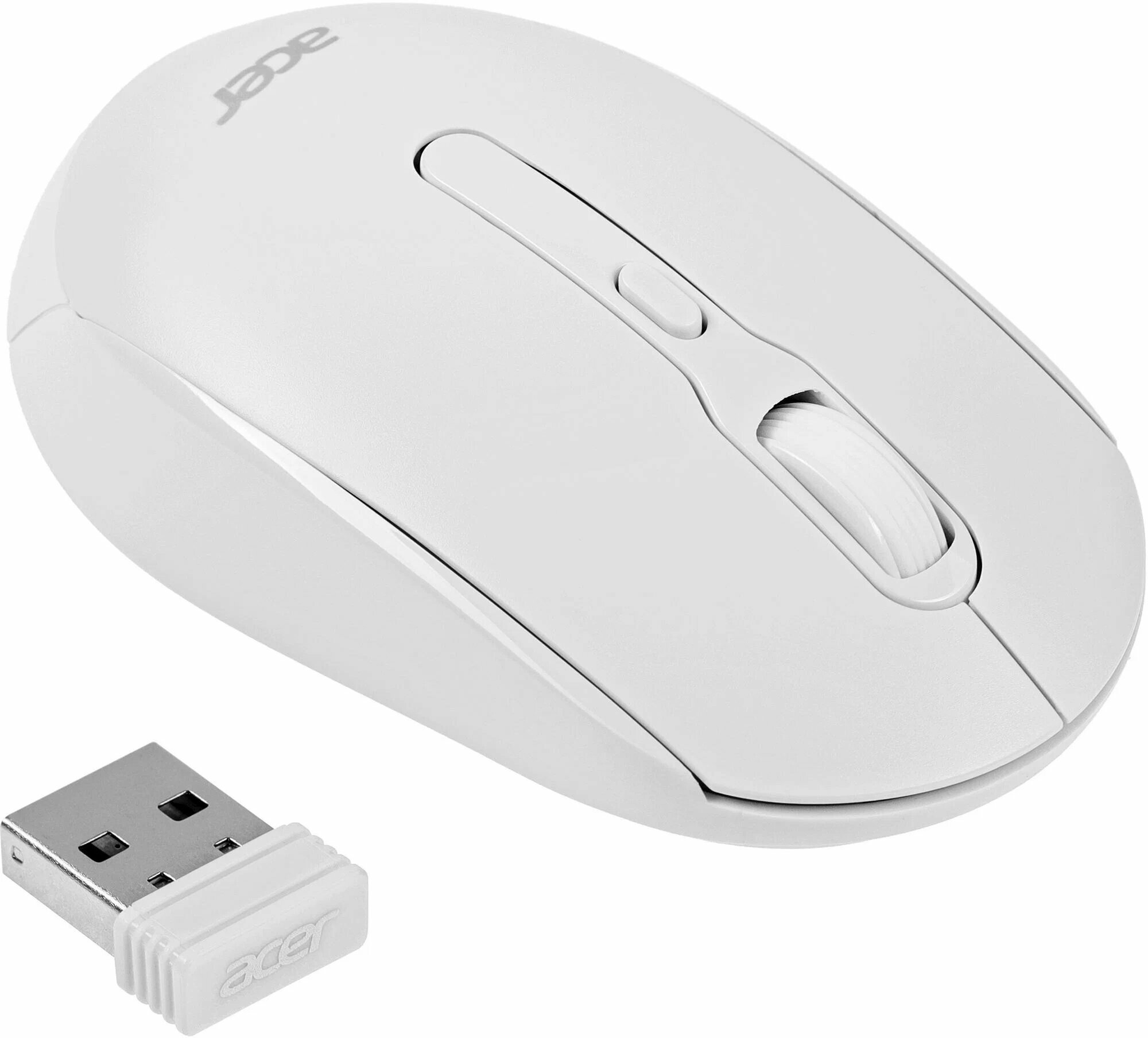 Мышь Acer OMR308, белый (zl. mcecc.023)