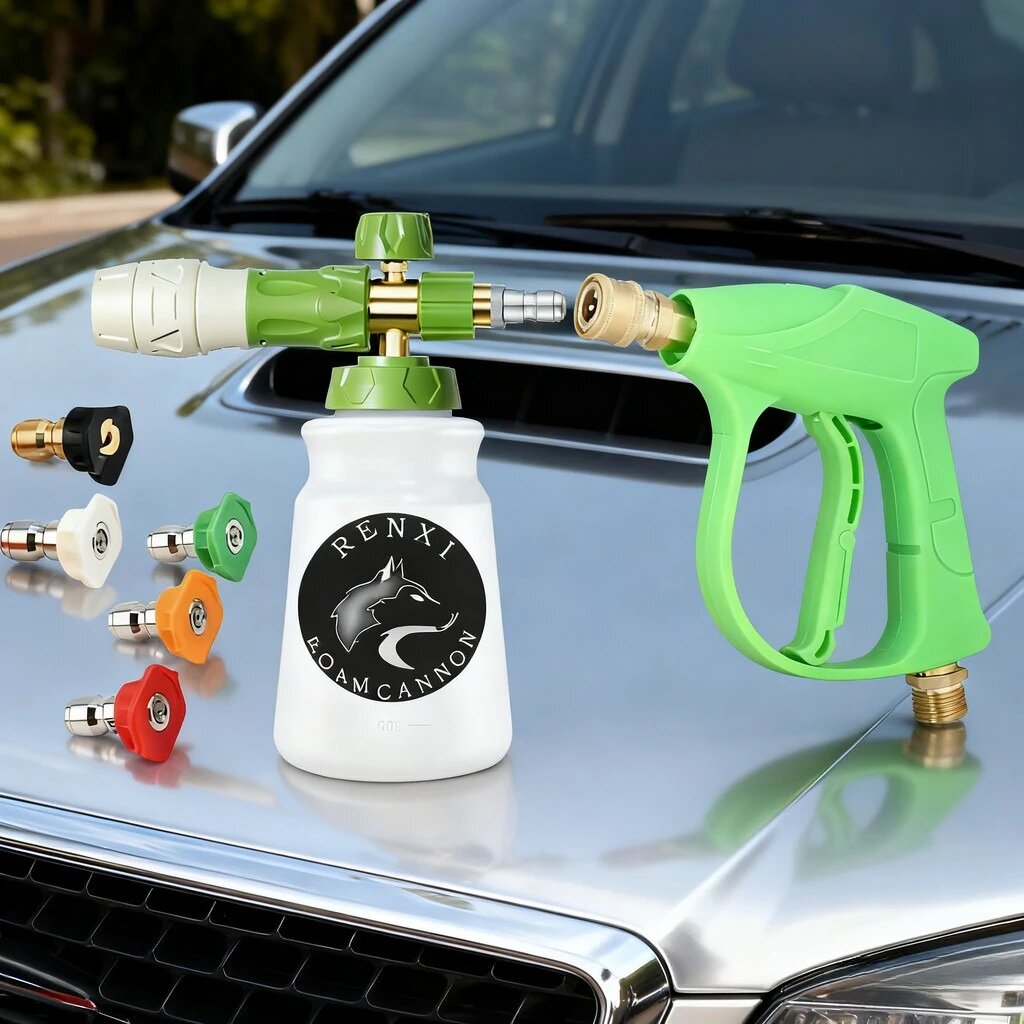 Автомойка, пенный пистолет высокого давления, автомойка для снежной пены, пенообразователь для мыла, глубокая очистка, водяной пистолет, инструменты для чистки