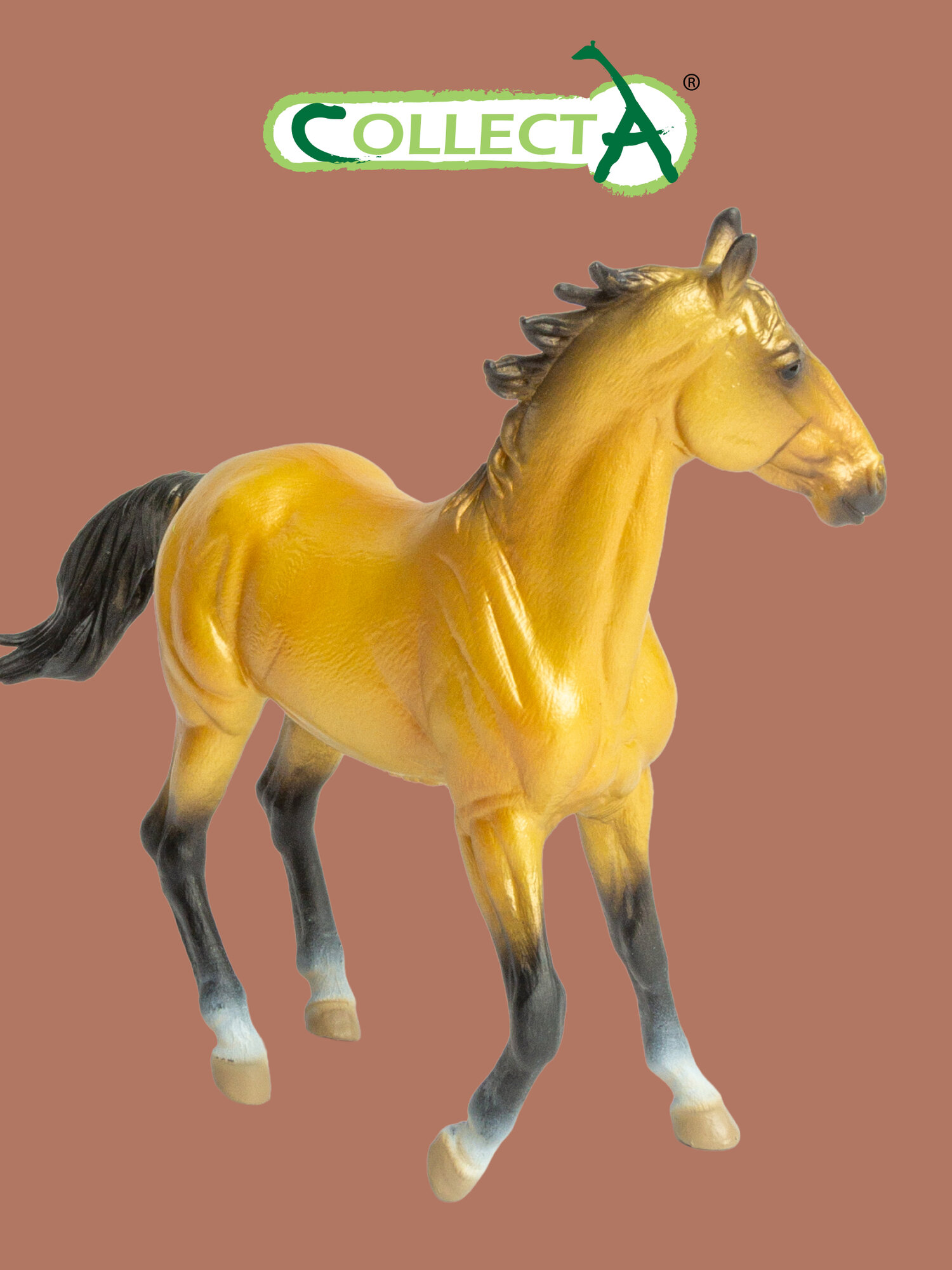 Фигурка животного Collecta Лошадь Ахалтекинская кобыла Бакскин, 88624b