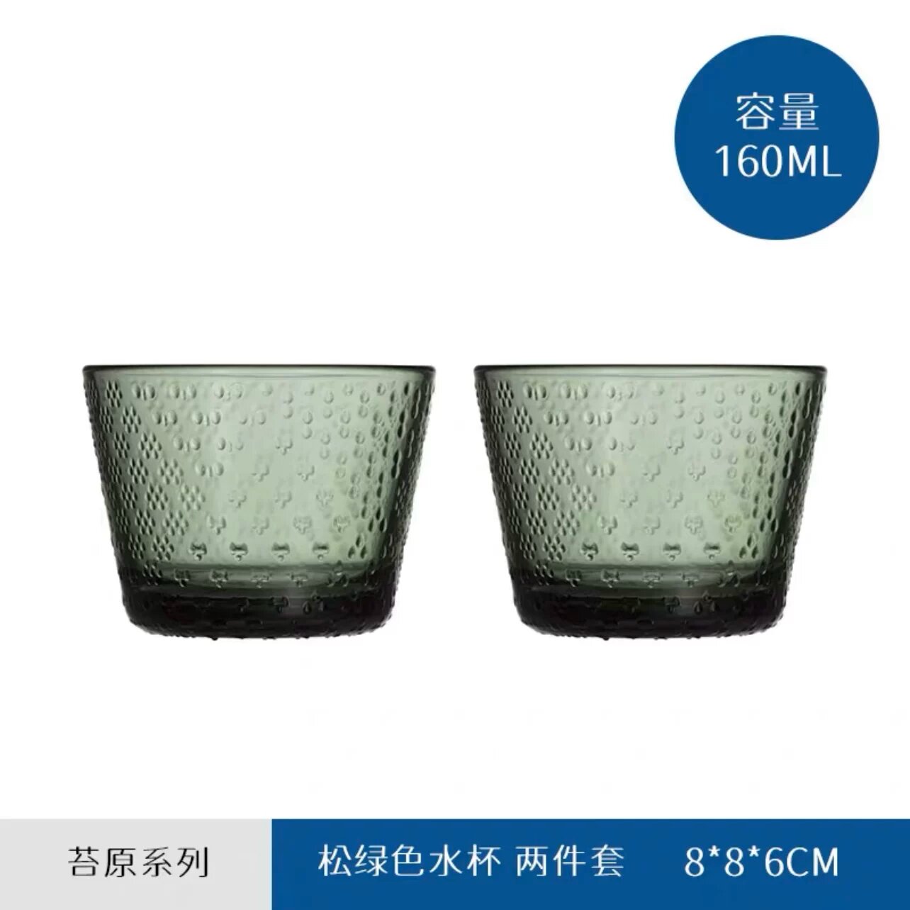 Финская серия Iittala Tundra воспроизводит дизайн стеклянных чашек и тарелок Oiva Toikka 1970 года. Комплект из двух