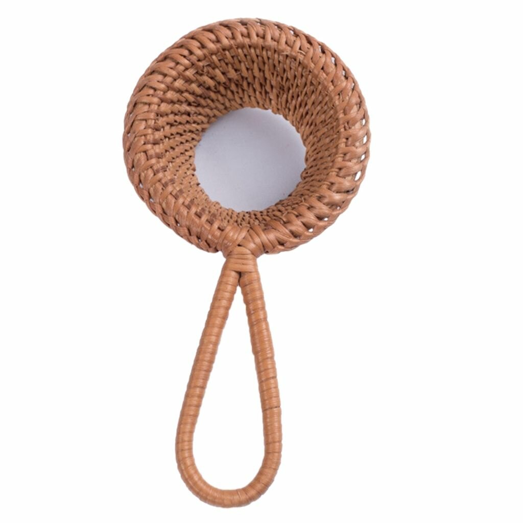 Чайник, связанный с утечкой, набор чайников, фильтр, диффузор для листьев, ротанг, материал ручной работы