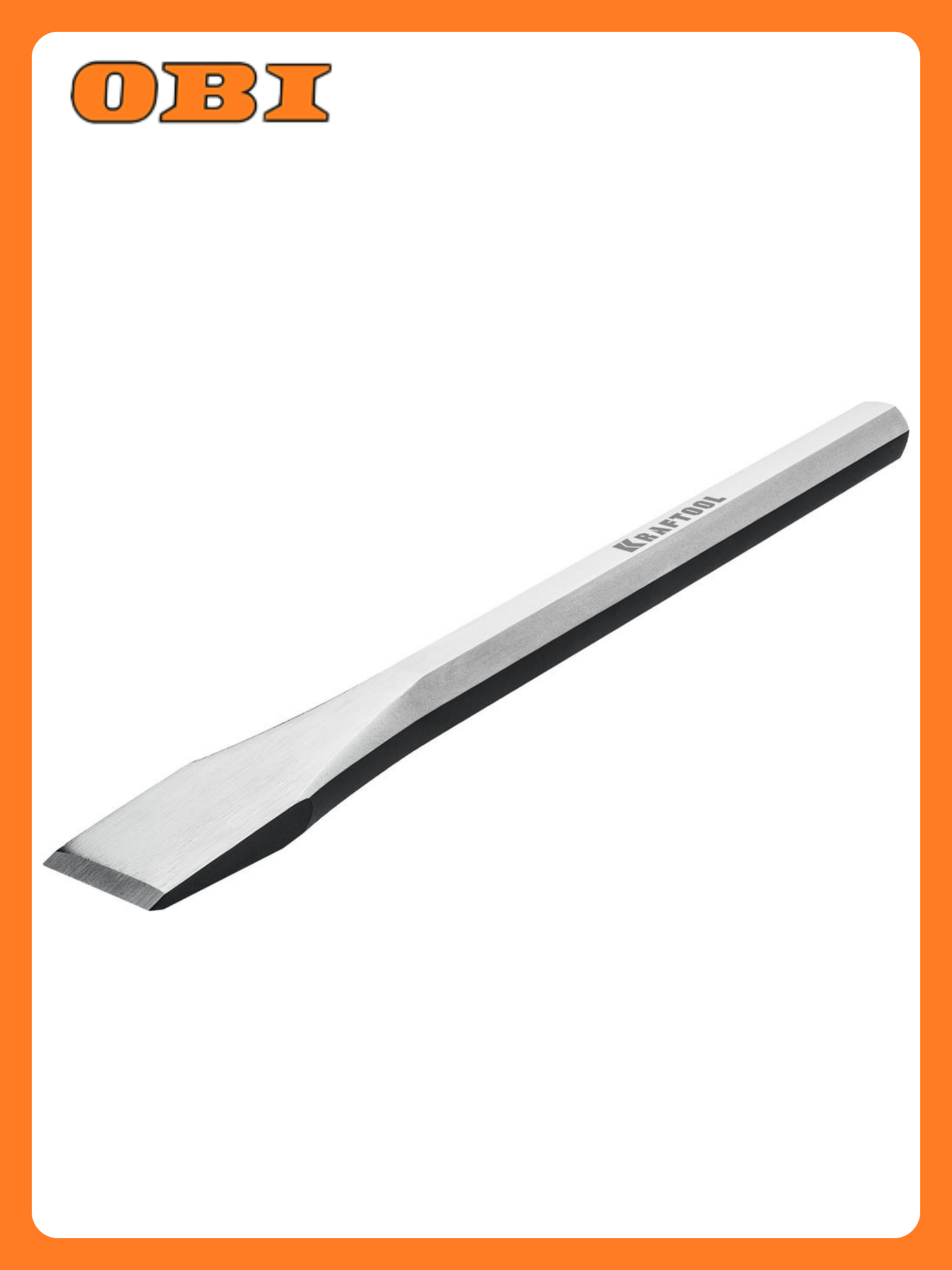 Зубило KRAFTOOL Grand, для металла, хромомолибденовая сталь, 10x140мм