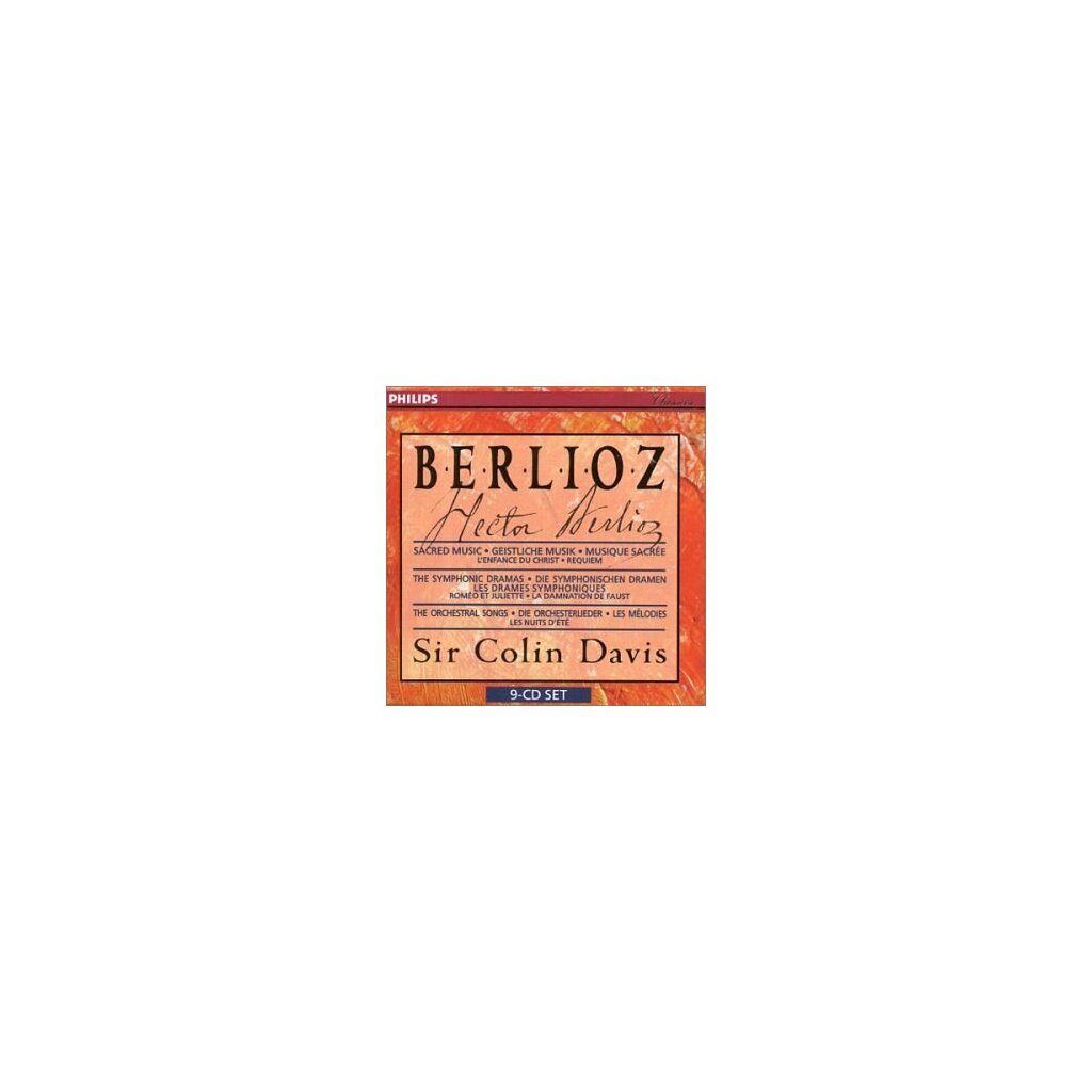 Диск Berlioz - Sacred Music, Symphonic Dramas & Orchestral Songs (9 CD)