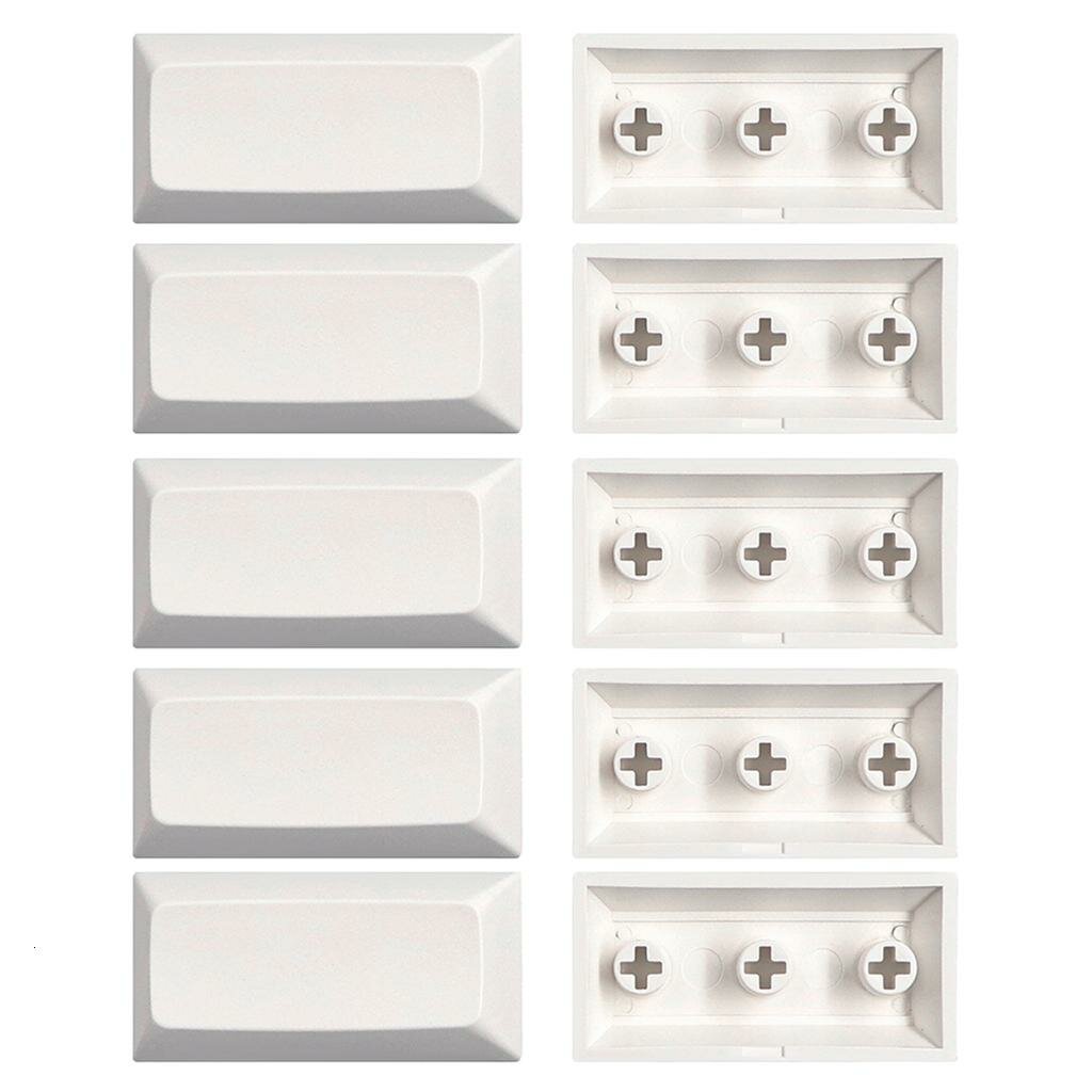 2U DSA Кейкапы PBT 10 шт, Белый