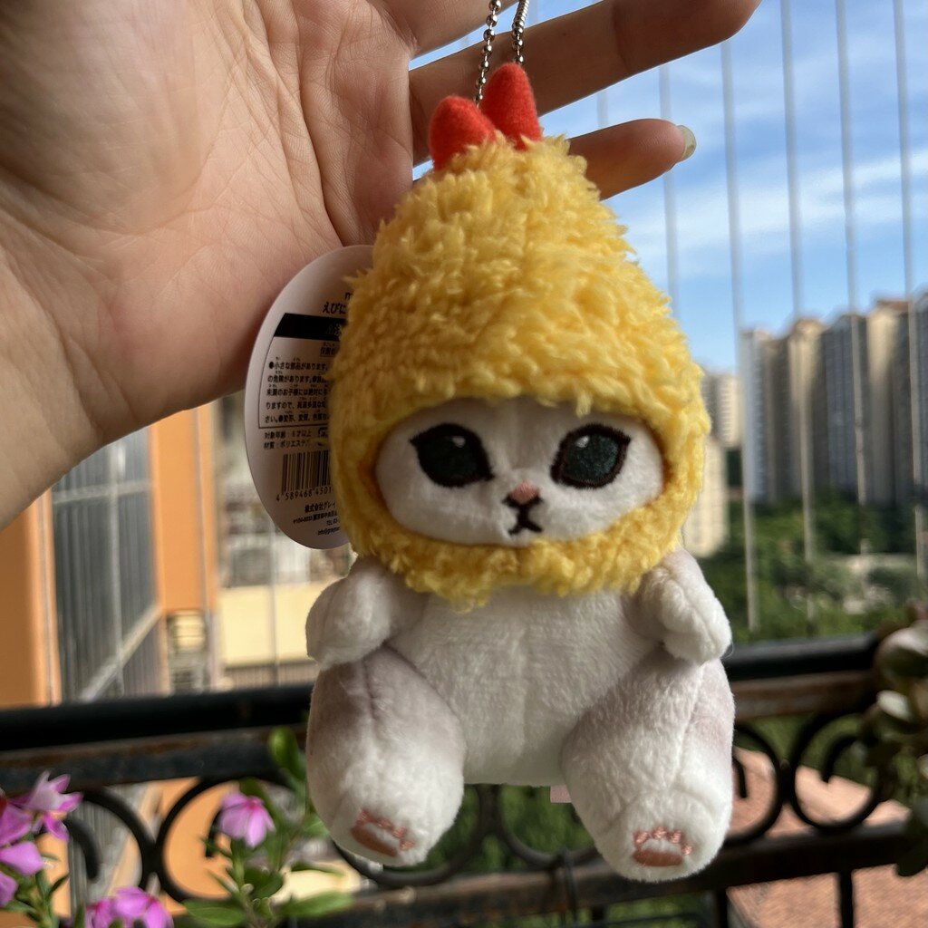 Мягкая игрушка морская рыба и морское животное кот коллекционная дизайн для детей и фанатов креветочный кот