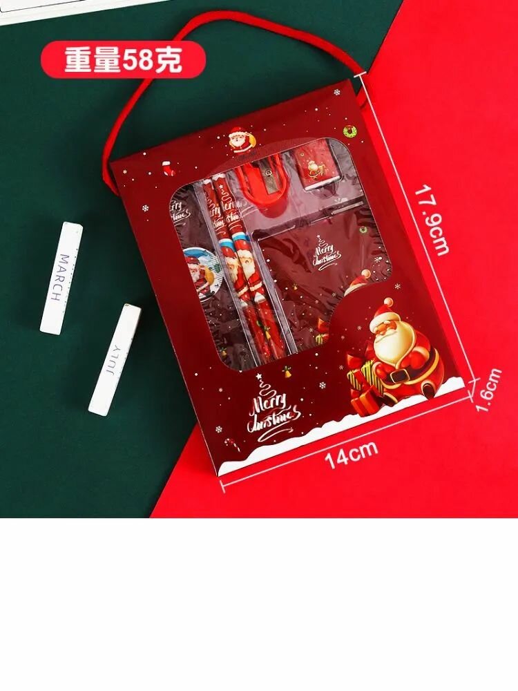 Рождественский набор канцелярских принадлежностей