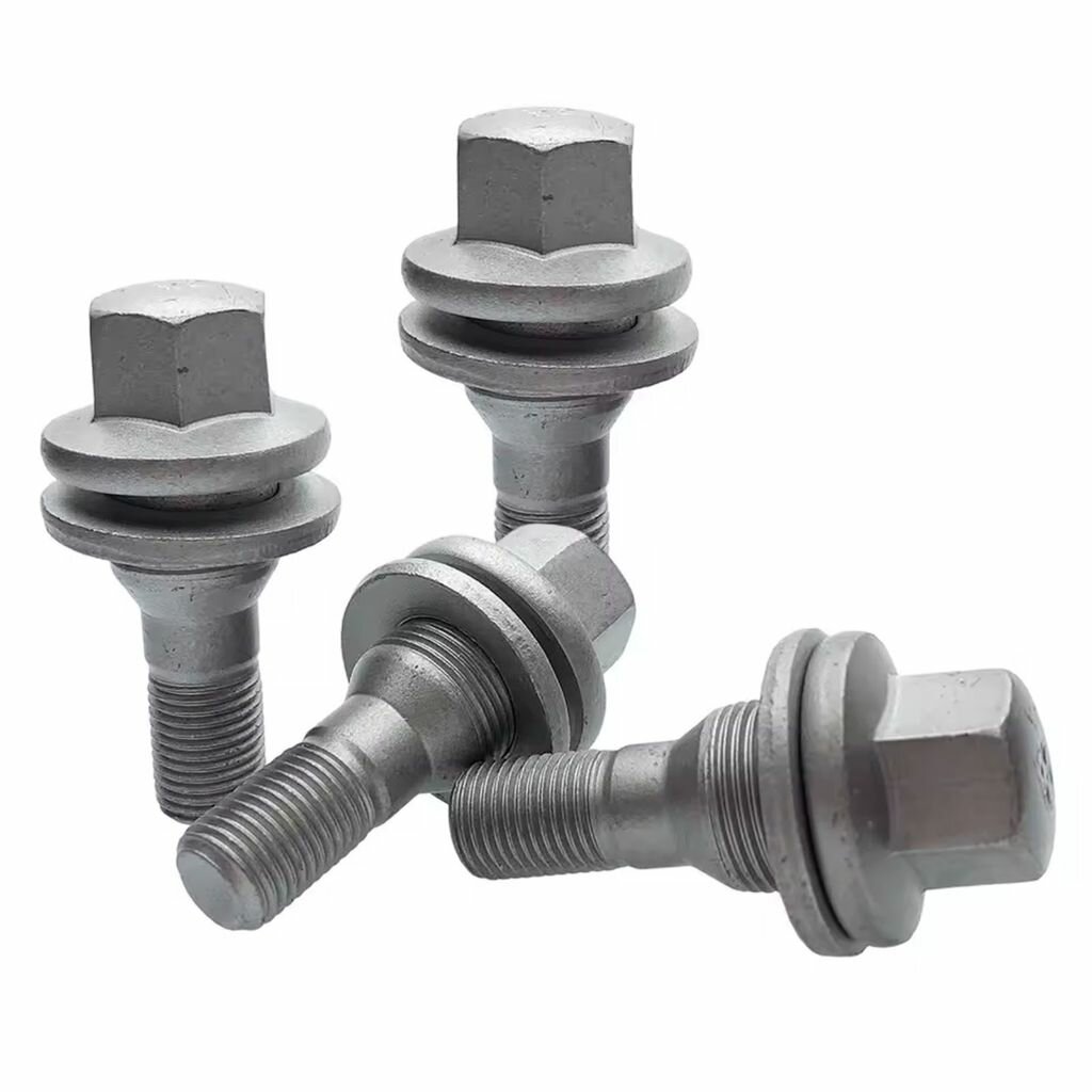 4 шт. усиленные болты для колес 17 мм с плоским основанием для 206 207 307 308 406 407 607 1007