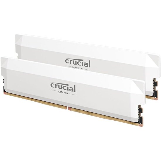 Оперативная память Crucial Pro 64GB (2x32GB) DDR5-6400 UDIMM (CP2K32G64C40U5W)