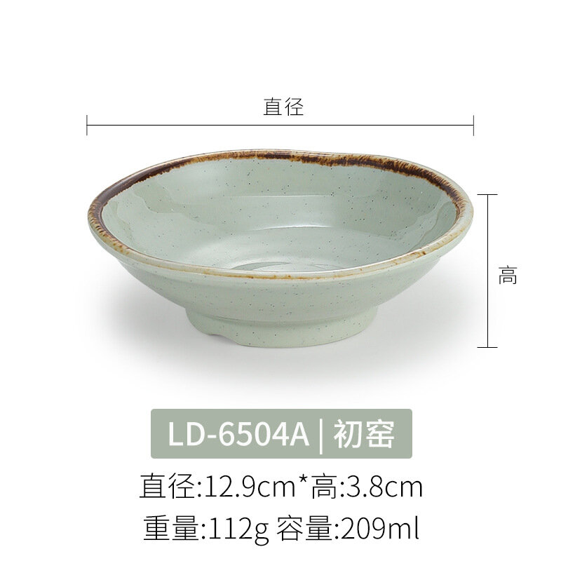 Меламиновая чаша, имитация фарфоровой маленькой чаши, чаша для супа, столовая посуда, ресторан, чаша для каши,